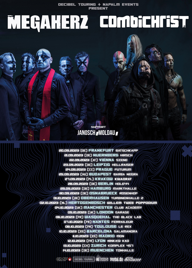 Megaherz x Combichrist auf Tour 2023