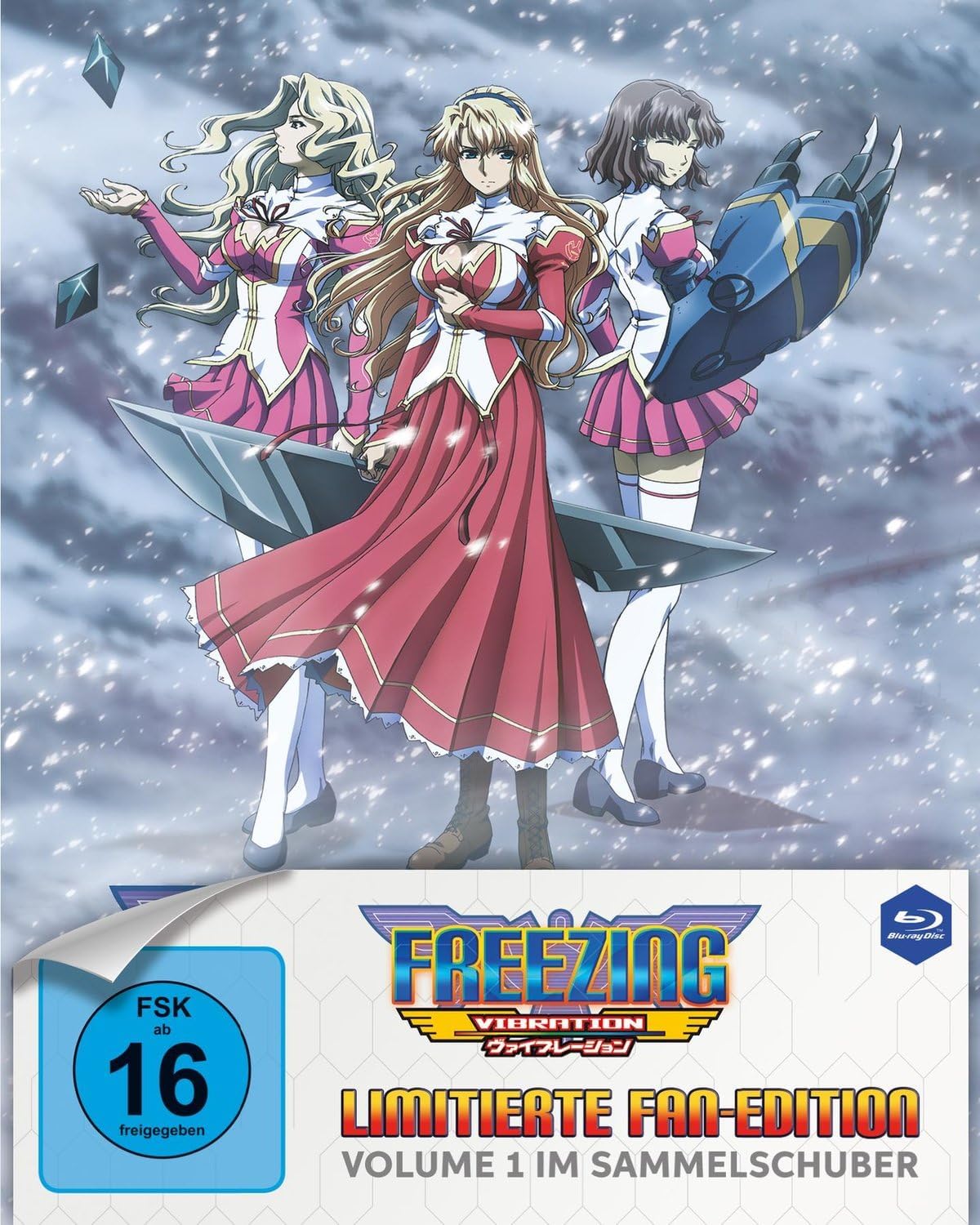 Freezing Vibration Vomue 1 mit Sammelschuber Blu-ray Kritik